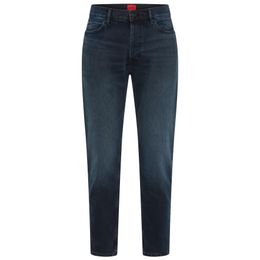 Hugo Herren Tapered-fit-Jeans "Hugo 634", blau, Gr. 33, unifarben, Denim/Jeans, Obermaterial: 99% Baumwolle, 1% Elasthan, Jeans, aus Stretch-Denim,