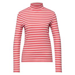 Street One Shirt Damen Gr&ouml;&szlig;e XS koralle / wollwei&szlig;
