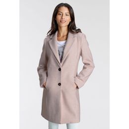 Laura Scott Damen Kurzmantel, rosa, Gr. 38, unifarben, Web, Obermaterial: 100% Polyester. Futter: 100% Polyester, M&auml;ntel, perfekt f&uuml;r den &Uuml;bergang in