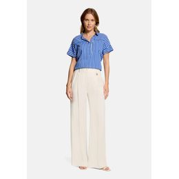 Betty Barclay Damen Klassische Bluse "Damen mit Kragen", blau, Gr. 38, Obermaterial: 86% Viskose, 14% Polyamid, Blusen