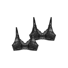 Triumph B&uuml;gelloser BH ' Amourette 300 ' Damen Gr&ouml;&szlig;e 90 schwarz