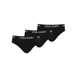 Lyle & Scott Lyle & Scott Slip 'Owen' Herren Gr&ouml;&szlig;e M schwarz / wei&szlig;