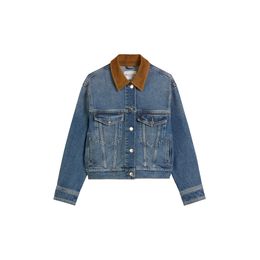 Marc O'Polo Marc O'Polo Between-Season Jacket female size L Blue denim / Brown