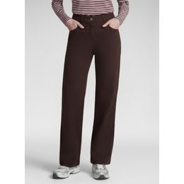 Rabe Damen Jerseyhose "Hose", braun, Gr. 40, unifarben, 79% Baumwolle, 11% Polyester, 8% Lyocell, 2% Elasthan, Hosen