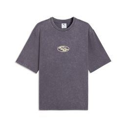 Puma T-Shirt Herren Gr&ouml;&szlig;e XS beige / anthrazit