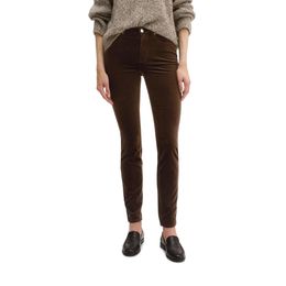 Marc O'Polo MARC O'POLO Damen 5-Pocket-Hose "aus Organic Cotton-Stretch-Mix", braun, Gr. 28, unifarben, Obermaterial: 78% Baumwolle, 20% Viskose, 2% Elasthan.