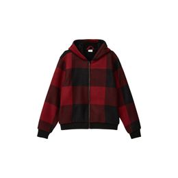 s.Oliver Sweatjacke Jungen Gr&ouml;&szlig;e 152/158 bordeaux / rubinrot / schwarz