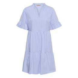 Culture Kleid 'CUPlita' Damen Gr&ouml;&szlig;e 44 hellblau / wei&szlig; Sommerkleid