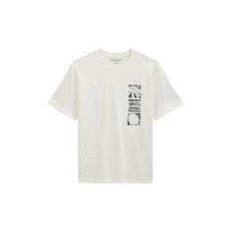 Marc O'Polo Marc O'polo T-Shirt Herren Gr&ouml;&szlig;e XS anthrazit / naturwei&szlig;