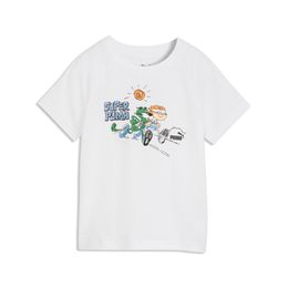 Puma Shirt Jungen Gr&ouml;&szlig;e 116 mischfarben / wei&szlig;