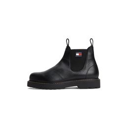 Tommy Jeans Chelsea Boots Herren Gr&ouml;&szlig;e 41 schwarz