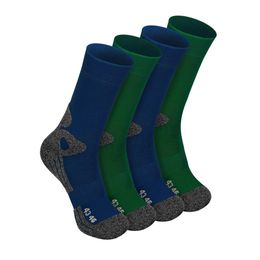 Celodoro Sportsocken 'Trekking Exclusive' Damen Gr&ouml;&szlig;e 35/38 dunkelgr&uuml;n