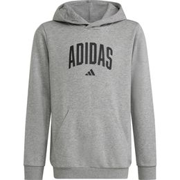 adidas Sportswear Sportsweatshirt Jungen Gr&ouml;&szlig;e 116 grau / schwarz