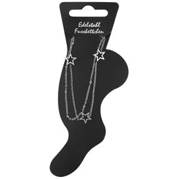 Akzent Fu&szlig;schmuck 'Svea, langlebig' Damen Gr&ouml;&szlig;e One Size silber