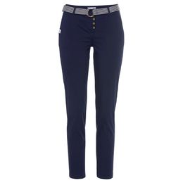 DELMAO Chino Pants female size 50 Navy
