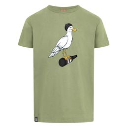 Derbe Shirt 'Sturmm&ouml;we' Herren Gr&ouml;&szlig;e M gr&uuml;n