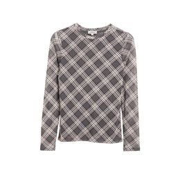 s.Oliver Shirt female size S Dark grey / Burgundy / Off white