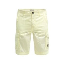 CAMP DAVID Cargo Shorts mit tonigen Tapes Herren Gr&ouml;&szlig;e 33 gelb