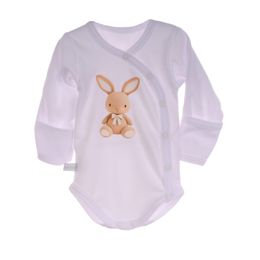 La Bortini Strampler/Body M&auml;dchen Gr&ouml;&szlig;e 56/62 wei&szlig;