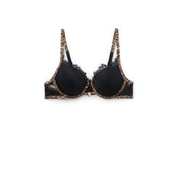 Tezenis Bra 'Jungle Glow' Damen Gr&ouml;&szlig;e 80 braun / schwarz