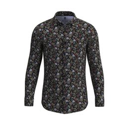DESOTO Button Up Shirt male size XXXL Beige / Blue / Grey