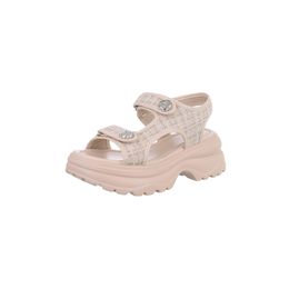 Ital-Design Sandale Damen Gr&ouml;&szlig;e 40 beige