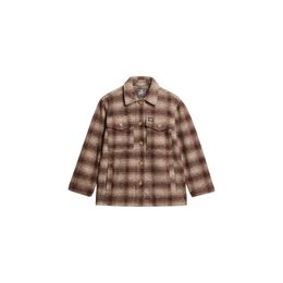Superdry & Co Jacke Damen Gr&ouml;&szlig;e S braun / rubinrot / naturwei&szlig; Sommerjacke