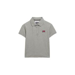 Superdry & Co Poloshirt 'Athletic Essentials' Damen Gr&ouml;&szlig;e XL graumeliert