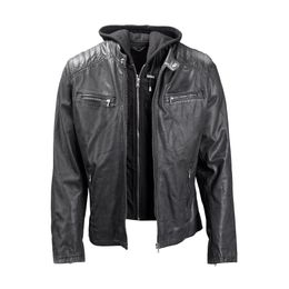 18N62 &Uuml;bergangsjacke 'NECoolalee' Herren Gr&ouml;&szlig;e XL anthrazit / schwarz