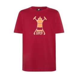 POLO SYLT T-Shirt Jungen Gr&ouml;&szlig;e 134/140 orange / dunkelrot