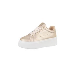 Ital-Design Sneaker Damen Gr&ouml;&szlig;e 39 gold Sommerschuhe