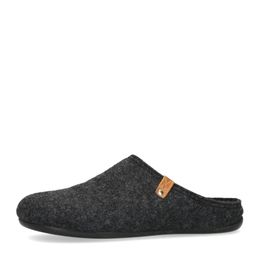 Manfield Hausschuhe Damen Gr&ouml;&szlig;e 42 dunkelgrau