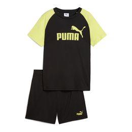 Puma Set 'Ess No.1' Jungen Gr&ouml;&szlig;e 176 kiwi / schwarz