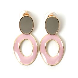 J. JAYZ Ohrringe Damen Gr&ouml;&szlig;e One Size gold / grau / hellpink