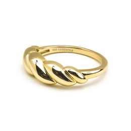 Luxenter Ring 'GILSI' Damen Gr&ouml;&szlig;e 56 goldgelb