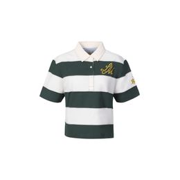 La Martina Poloshirt ' WCP002 ' Damen Gr&ouml;&szlig;e XL dunkelgr&uuml;n / wei&szlig;