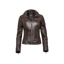 H.I.S. H.I.S &Uuml;bergangsjacke Damen Gr&ouml;&szlig;e L dunkelbraun Sommerjacke