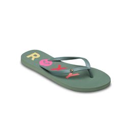 Roxy Sandale 'Sandy' Damen Gr&ouml;&szlig;e 36 gelb / rosa / knallrot