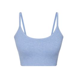 Albero Natur Top 'Bustier aus Bio-Baumwolle' Damen Gr&ouml;&szlig;e XL blue denim