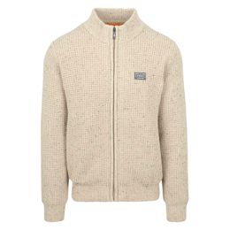Nza New Zealand Auckland Strickjacke 'Dominick' Herren Gr&ouml;&szlig;e XL beige