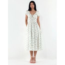 Busem Kleid Damen Gr&ouml;&szlig;e 36 hellblau / gr&uuml;n / wei&szlig; Sommerkleid