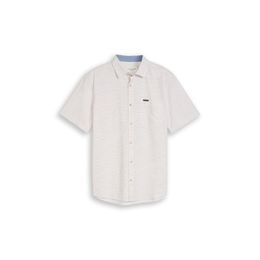 Tom Tailor Hemd Herren Gr&ouml;&szlig;e S rosa / offwhite
