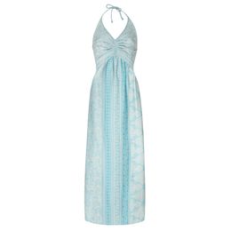 Chic By Lirette Kleid 'Halter dress Guna' Damen Gr&ouml;&szlig;e 36 t&uuml;rkis Sommerkleid