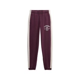 Superdry & Co Sporthose Damen Gr&ouml;&szlig;e 36 beige / rotviolett