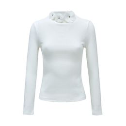 Salsa Jeans Pullover Damen Gr&ouml;&szlig;e L wei&szlig;