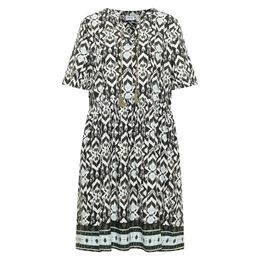 Cecil Kleid Damen Gr&ouml;&szlig;e 42 hellblau / schwarz / wei&szlig; Sommerkleid