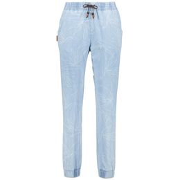 alife and kickin Alife & Kickin Hose Damen Gr&ouml;&szlig;e 34 hellblau / wei&szlig;