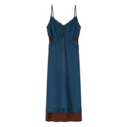 MOTIVI Dress female size 38 mottled blue