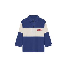Noppies Poloshirt Jungen Gr&ouml;&szlig;e 110 dunkelblau / wollwei&szlig;