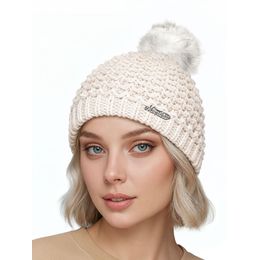 Neverless M&uuml;tze '1978' Damen Gr&ouml;&szlig;e 54/64 creme